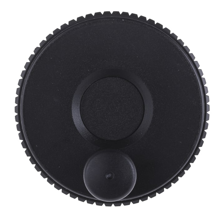 34598-C9 Elesa | Elesa Black Technopolymer Hand Wheel, 60mm diameter ...