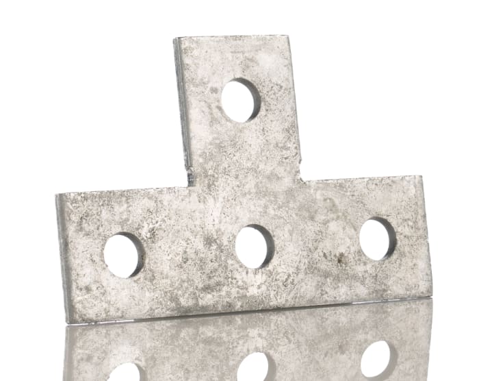 P 1031 Unistrut | Steel T Shape Bracket 4 Hole, 14.3mm Holes, 136.5 x ...