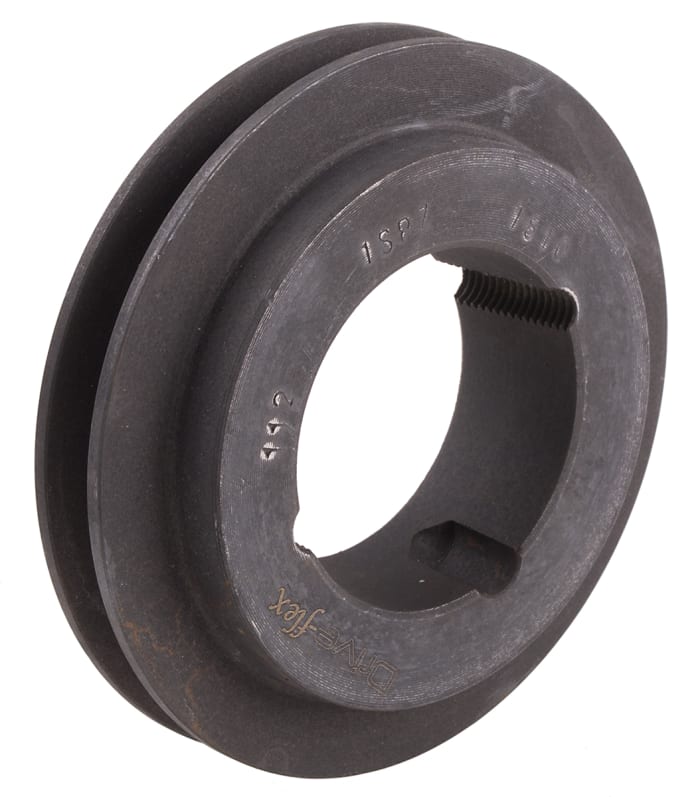 SPZ/Z PULLEY 112X1 RS PRO | RS PRO Pulley, Cast Iron, Steel | 183-041 | RS