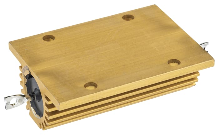 HS100 22R J Arcol | Arcol, 22Ω 100W Wire Wound Chassis Mount Resistor ...