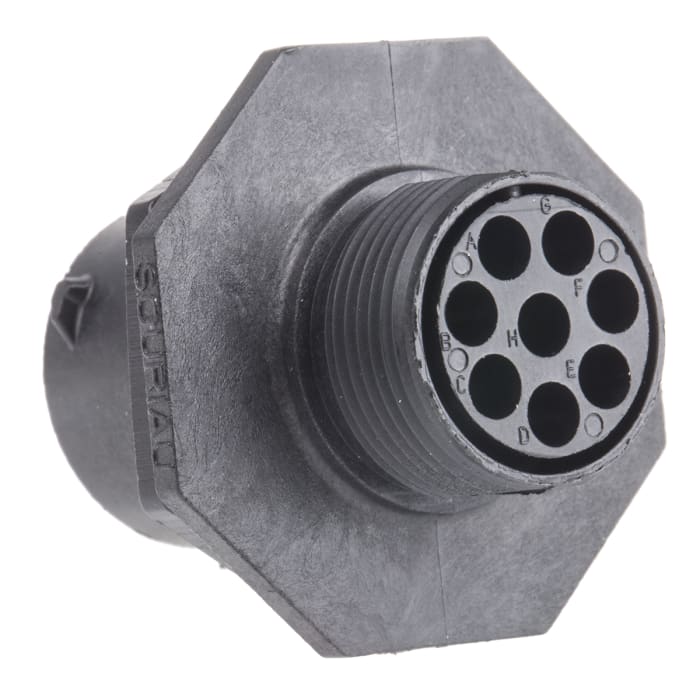 UTS7128P Souriau | Souriau Sunbank by Eaton Circular Connector, 8 ...