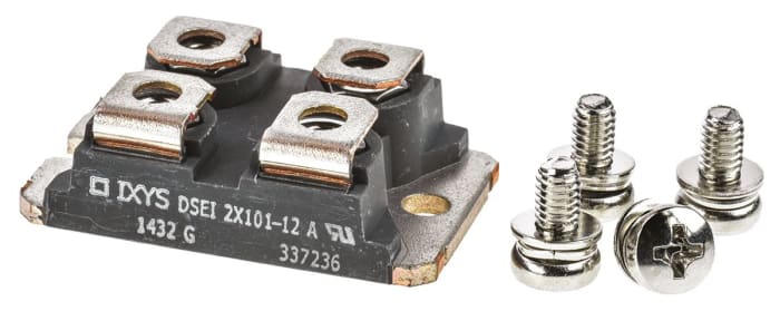 DSEI2X101-12A IXYS | IXYS 1200V 90A, Dual Rectifier Diode, 4-Pin SOT ...