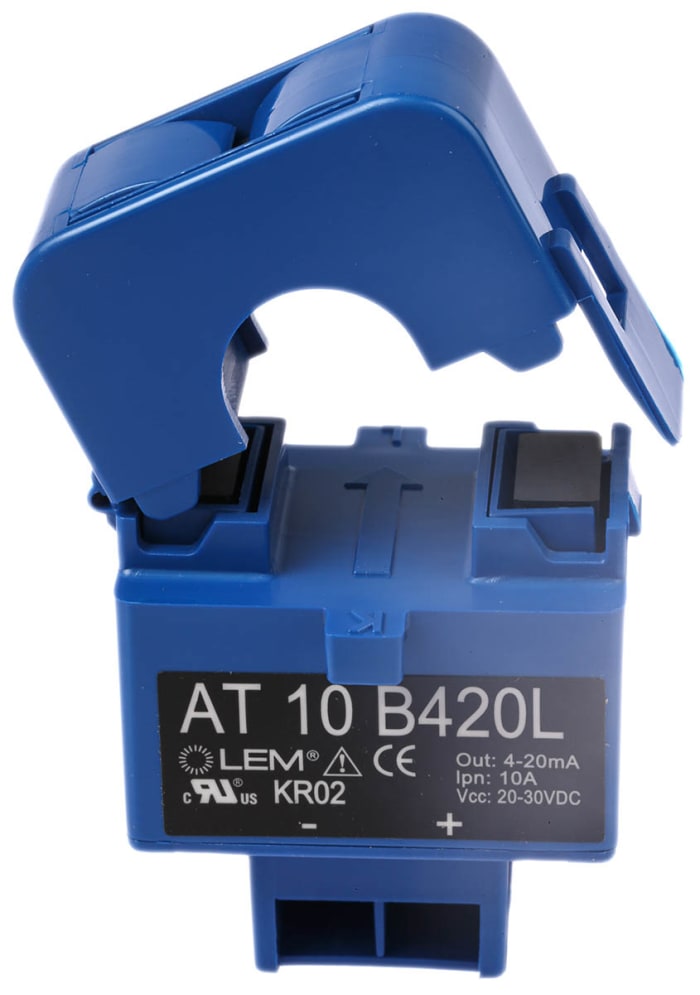 AT 10 B420L LEM | LEM AT Series Current Transformer, 10A Input, 10:1, 4 ...