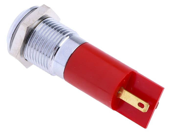 RS PRO | RS PRO Red Panel Mount Indicator, 24 → 36V dc, 14mm Mounting ...