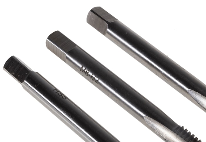 RS PRO | RS PRO Tap Set HSS 3-Piece 1.25mm Pitch Metric Standard Hand ...
