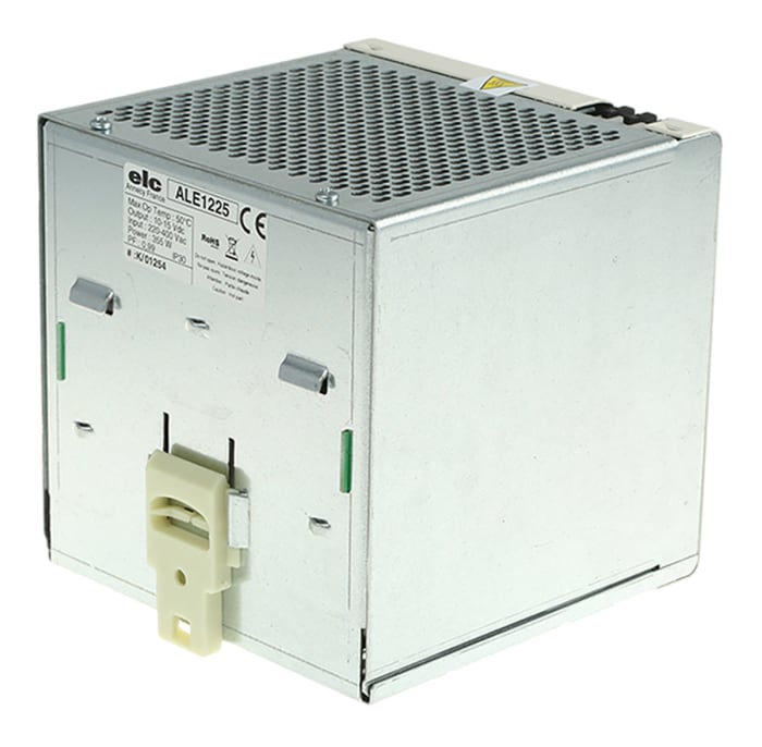 ALE1225 ELC | ELC ALE Switched Mode DIN Rail Power Supply, 230V → 440V ...