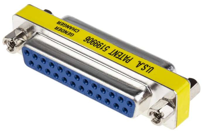 RS PRO | RS PRO D-Sub Adapter 25-Way D-Sub to Female Female 25 Way D ...