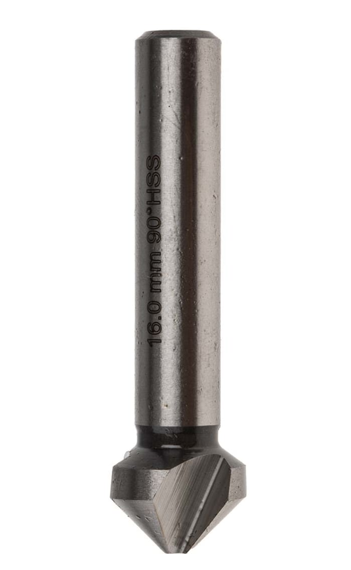 RS PRO | RS PRO HSS Drill Bit, 16mm Head, 3 Flute(s), 90°, 1 Piece(s ...