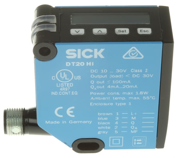 DT20-P244B SICK | SICK Distance Distance Sensor, Block Sensor, 100 mm → ...