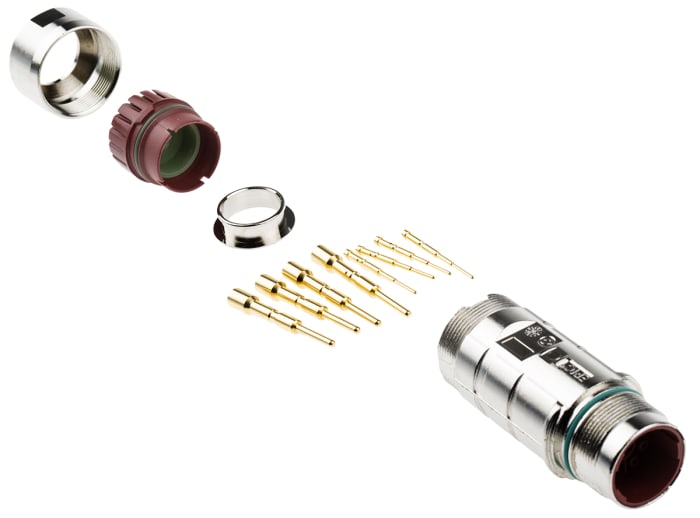 76134000 Lapp | Conector macho DIN Recta Lapp serie POWER LS 1 Standard ...