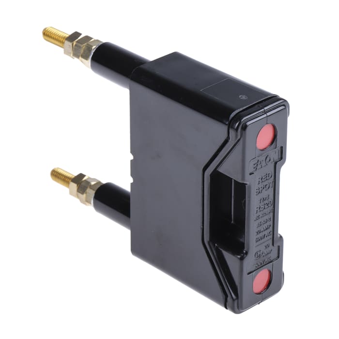 RS20P/G/BLK Eaton | Eaton 20A Rail Mount Fuse Holder for A1 Fuse, 1P ...