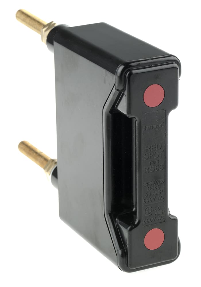 RS63P Eaton | Eaton 63A Rail Mount Fuse Holder for A3 Fuse, 1P, 690V ac ...