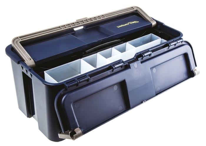 138468 Raaco | Raaco Compact 20 Plastic Tool Box, 474 x 190 x 239mm ...