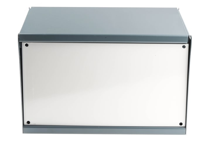 RS PRO | RS PRO Grey Cold Rolled Steel Instrument Case, 254 x 197 x ...