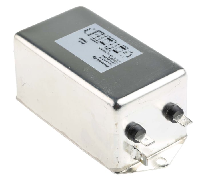 RS PRO | RS PRO 16A 250 V ac 400Hz, Chassis Mount RFI Filter, Tab | 240 ...