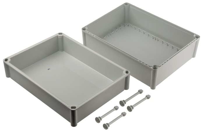 FEX 3828 18 G enclosure Fibox | Fibox FEX Series Grey Polycarbonate ...