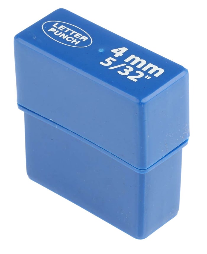 RS PRO | RS PRO 4mm x 27 Piece Engraving Punch Set, (Letters: A → Z ...