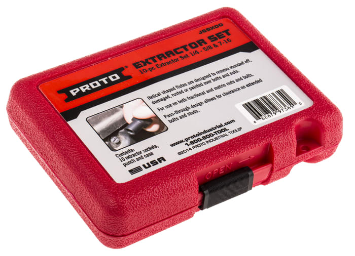 69X00 Stanley Proto | Stanley Proto 10 piece Screw Extractor | 282-833 ...