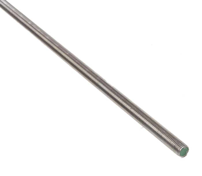 RS PRO | RS PRO Plain Stainless Steel Threaded Rod, M16, 1m | 289-089 | RS