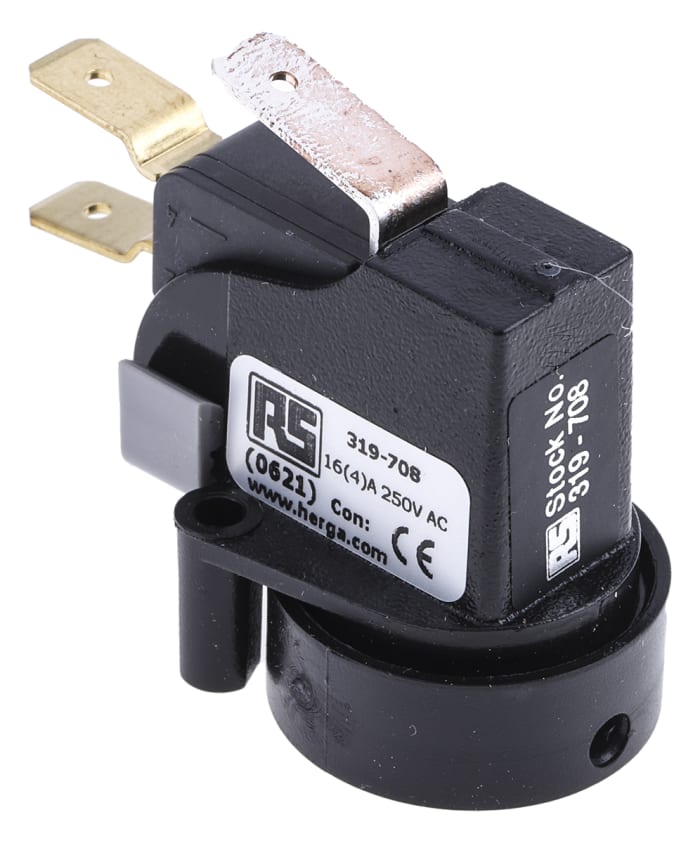 RS PRO | RS PRO 6871 Series Momentary Air Switch, 250mm Fly Lead ...