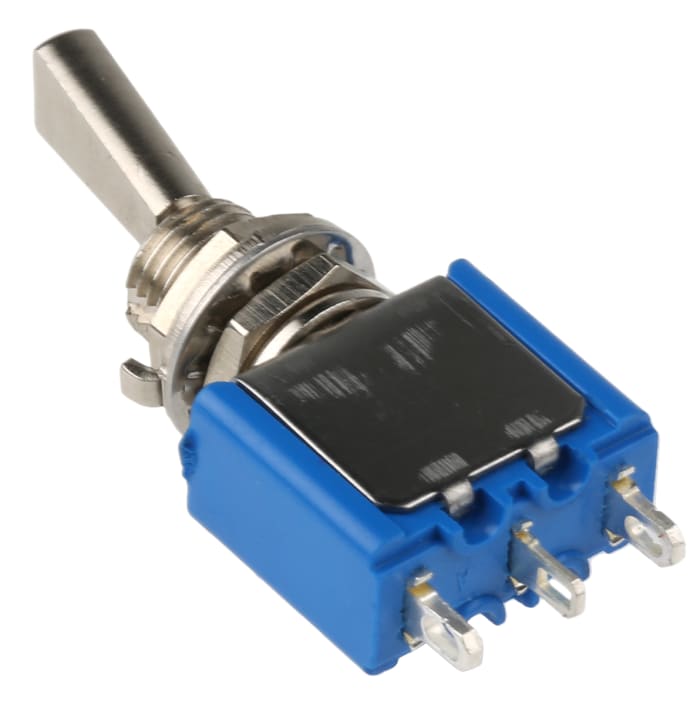 5636A9 APEM | APEM Toggle Switch, Panel Mount, On-On, SPDT, Solder ...