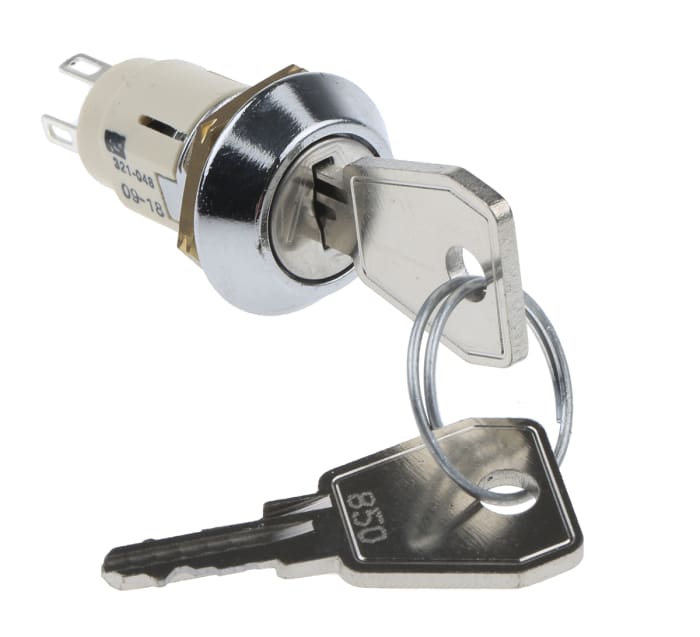 SRL5ES2850 Lorlin | Lorlin Key Switch, SP-CO, 1 A @ 24V ac dc / 115V ac ...