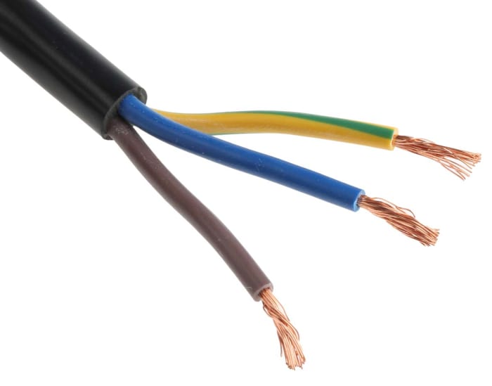RS PRO | RS PRO Unterminated Type I Australian Plug Power Cord, 2.5m ...