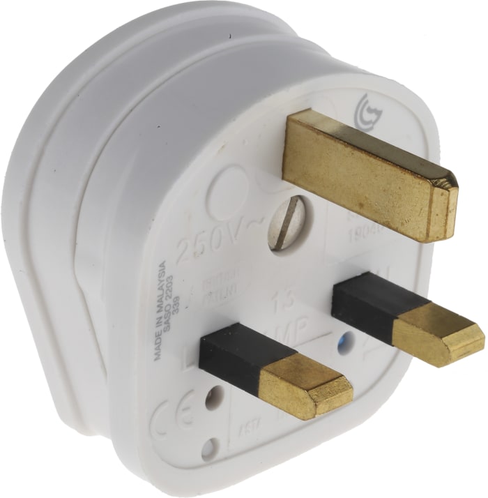 646 WHI MK Electric | MK Electric UK Mains Connector Type G - British ... 646 WHI MK Electric | MK Electric UK Mains Connector Type G - British ...