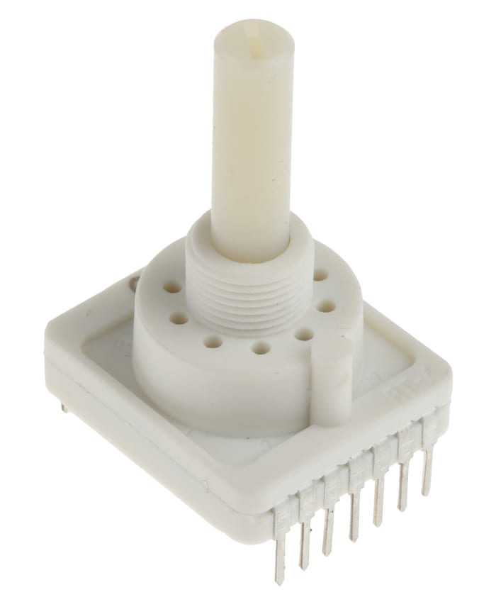 RTAP4ES10M25NS C & K | C & K, 10 Position, BCD SPST Rotary Switch, 150 ...