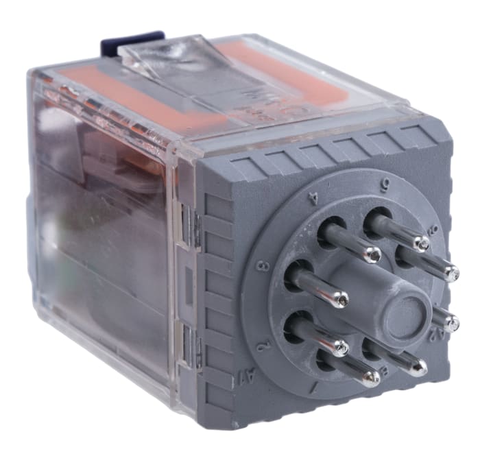 C2-A20X / DC 12V Releco | Releco Plug In Power Relay, 12V dc Coil, 10A Switching Current, DPDT ...