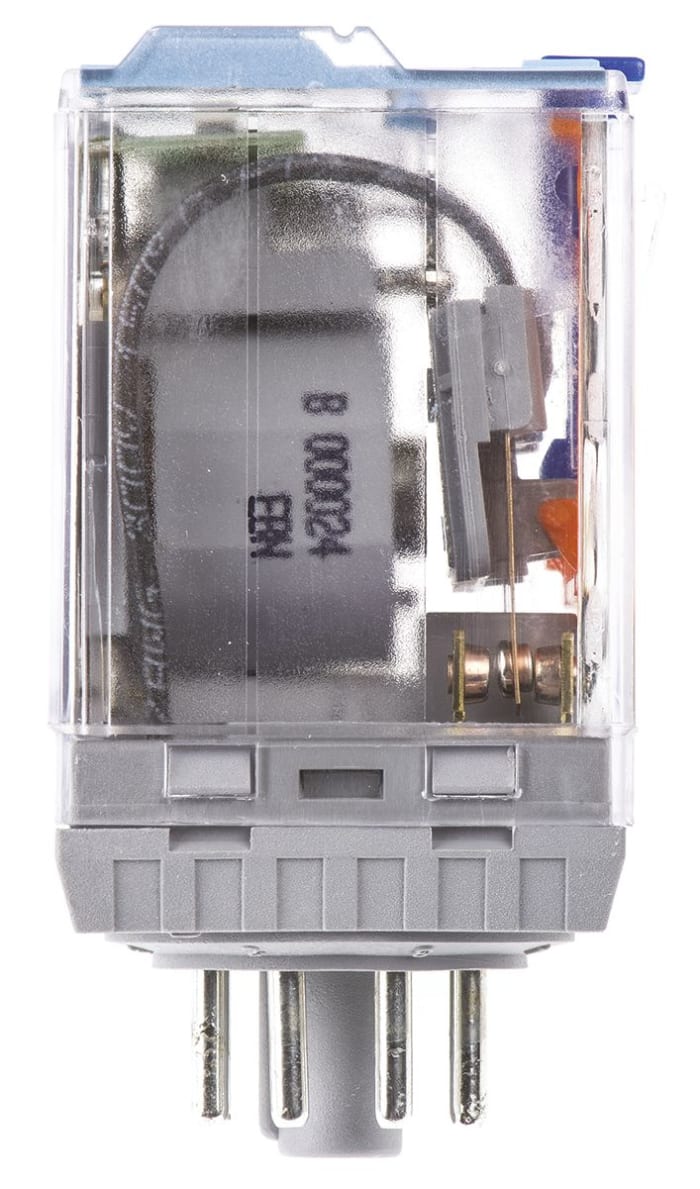 C2-A20X / DC 24V Releco | Releco Plug In Power Relay, 24V dc Coil, 10A Switching Current, DPDT ...