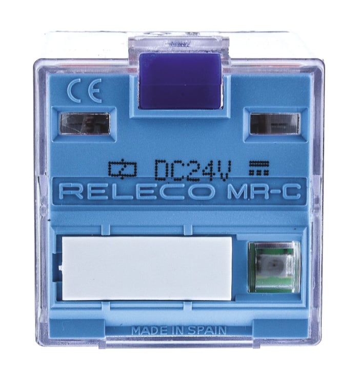 C3-A30X / DC 24 V Releco | Releco Plug In Power Relay, 24V dc Coil, 10A Switching Current, 3PDT ...
