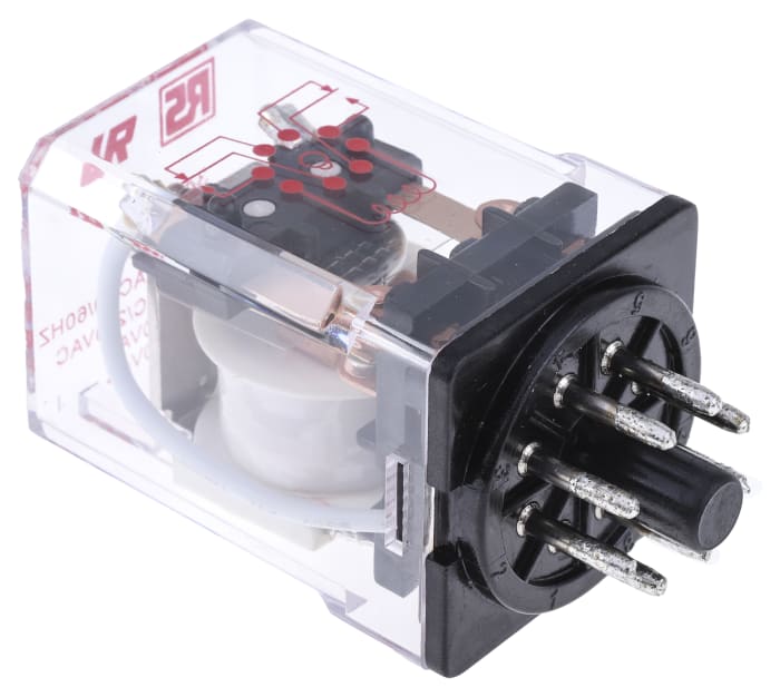 RS PRO | RS PRO Plug In Power Relay, 115V ac Coil, 10A Switching ...