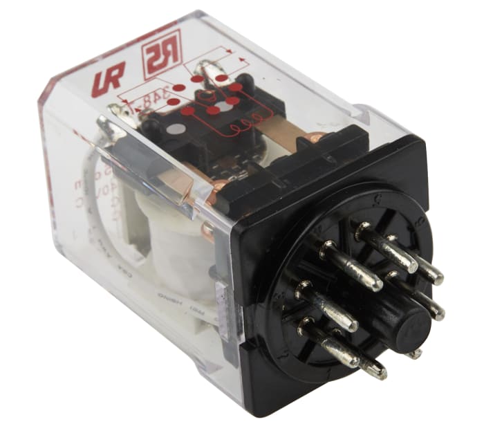 RS PRO | RS PRO Plug In Power Relay, 24V dc Coil, 10A Switching Current ...