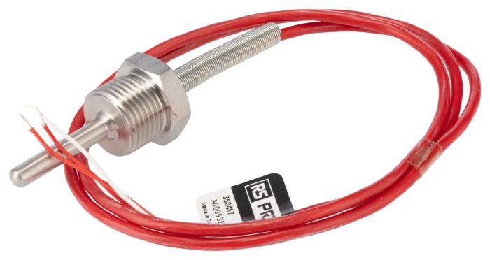 RS PRO | RS PRO PT100 Temperature Sensor, 6mm Dia, 50mm Long, 3 Wire ...