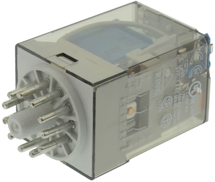 60.13.9.048.0040 Finder | Finder Plug In Power Relay, 48V dc Coil, 10A ...