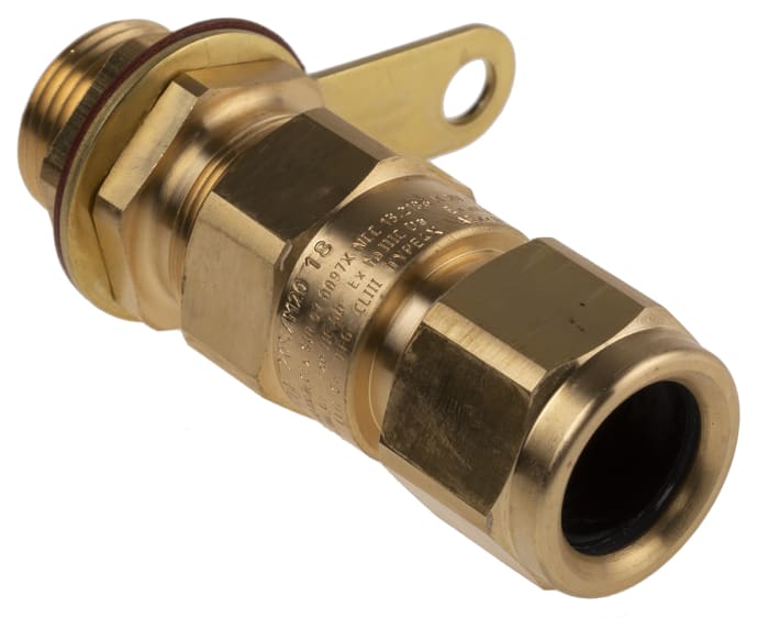 E1WFK2/20S/M20 Peppers | M20 Cable Gland With Locknut, Brass, IP66 ...