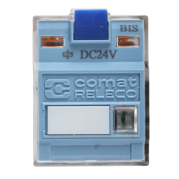 C7-A20X / DC 24 V Releco | Releco Plug In Power Relay, 24V dc Coil, 10A Switching Current, DPDT ...