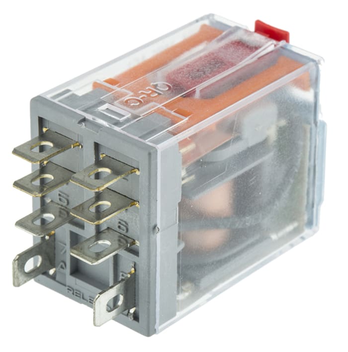 C7-A20X / AC 230 V Releco | Releco Röle (Tutucu Olmayan), 230V ac DPDT | 376-420 | RS Components