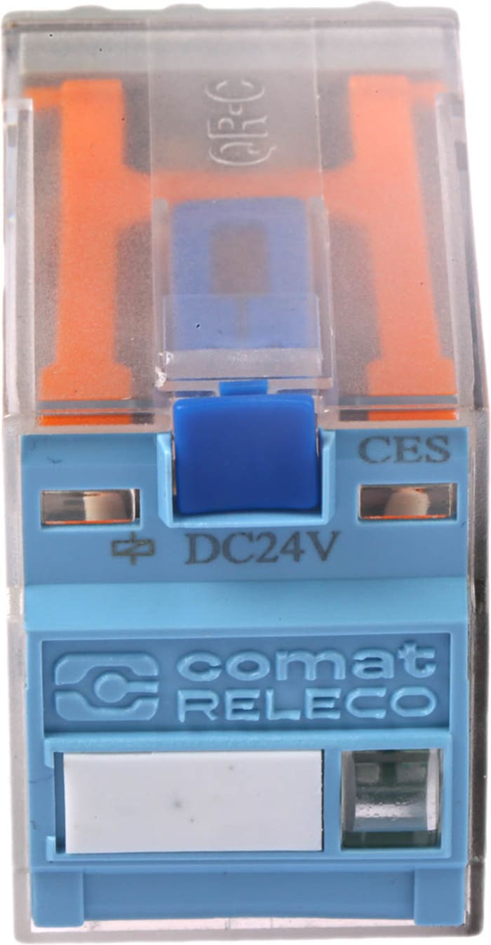 C9-A41X / DC 24 V Releco | Releco Plug In Power Relay, 24V dc Coil, 5A Switching Current, 4PDT ...