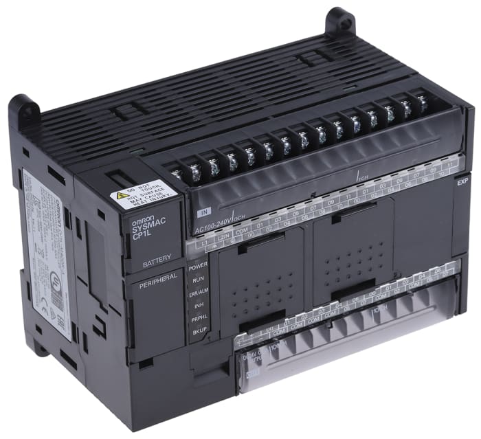 CP1L-M40DR-A Omron | Omron CP1L Series PLC CPU for Use with SYSMAC CP1L ...