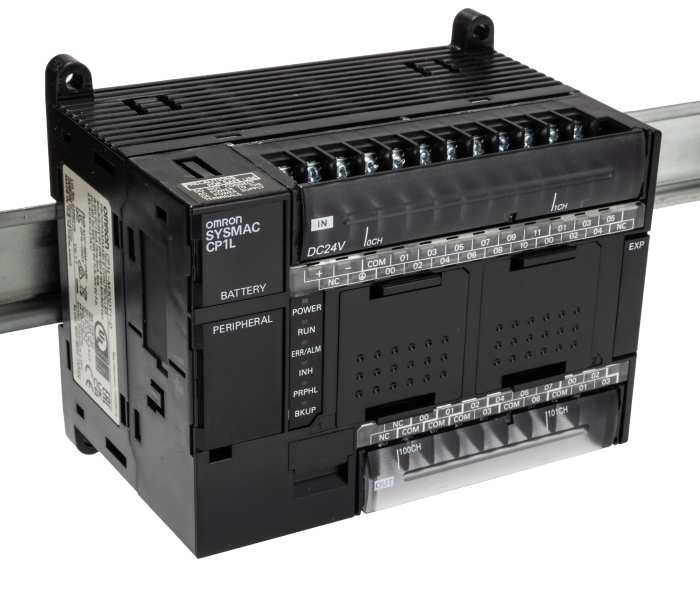 CP1L-M30DT1-D Omron | Omron CP1L Series PLC CPU for Use with SYSMAC CP1L Series, Transistor ...