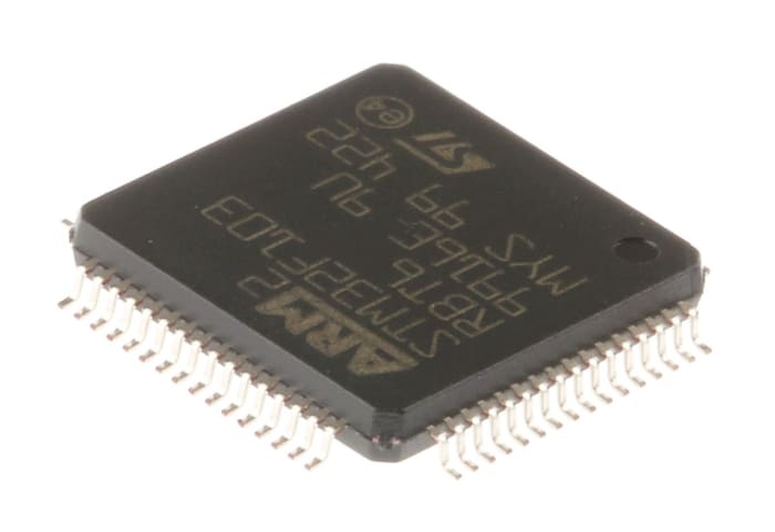 STM32F103RBT6 STMicroelectronics | STMicroelectronics, 32bit ARM Cortex M3, STM32F1 ...