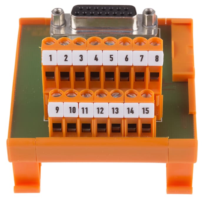 RS PRO | RS PRO 15-Contact Female Interface Module, D-sub Connector ...