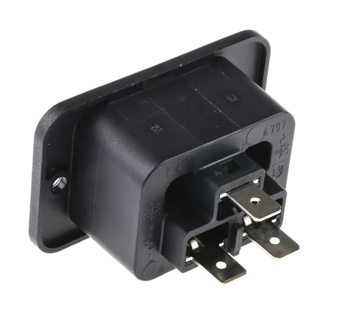 4797.0000 Schurter | Schurter C19 Panel Mount IEC Connector Socket, 16A ...