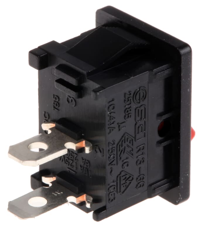 RS PRO | RS PRO SPST, On-Off Rocker Switch Panel Mount | 419-748 | RS