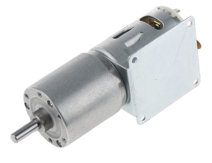 RS PRO | RS Pro, Dişli DC Motor, Fırçalı, 6 → 15 V, 6000 gcm, 4 rpm, 19 ...
