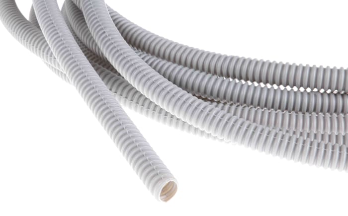 RS PRO | RS PRO Flexible Conduit, 10mm Nominal Diameter, Plastic, Grey ...