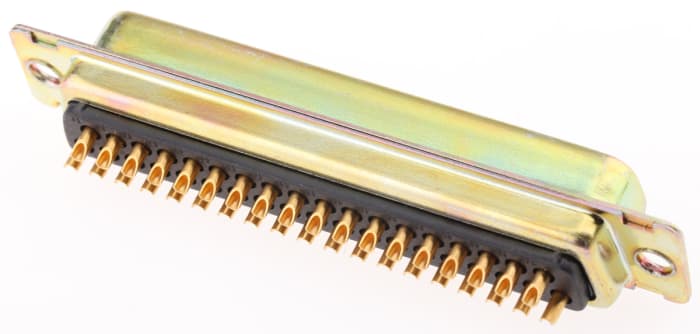 DCM-37P ITT Cannon | ITT Cannon D*M 37 Way Panel Mount D-sub Connector ...