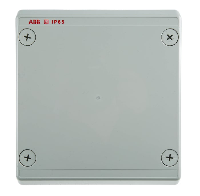12808 M128080020 ABB | ABB Grey Plastic Junction Box, IP65, 140 x 220 x ...